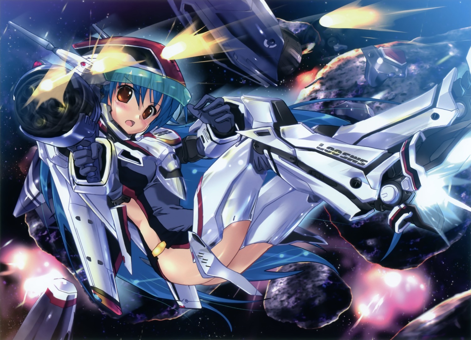 komatsu e-ji macross macross frontier klan klein bodysuit mecha musume | #160973 | yande.re